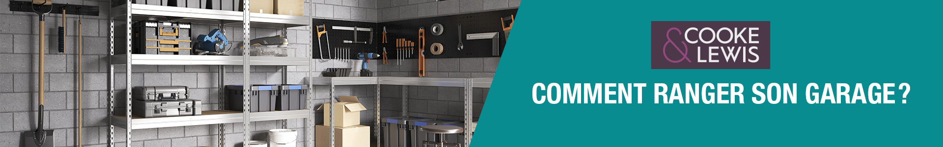 Rangement garage (armoire, meuble, placard)