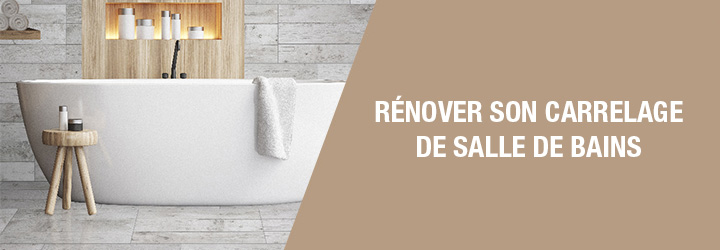 Carrelage intérieur de salle de bains