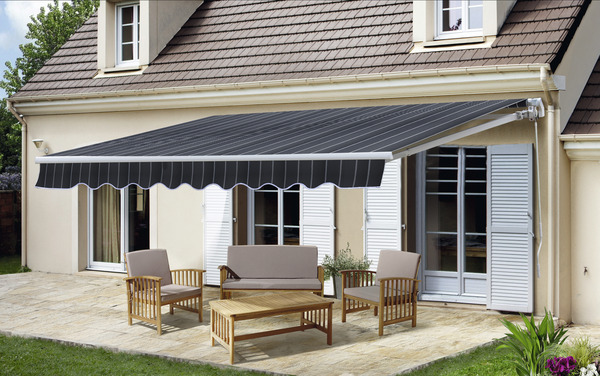 Store banne manuel sans coffre 3 x 2,5 m - Brico Dépôt