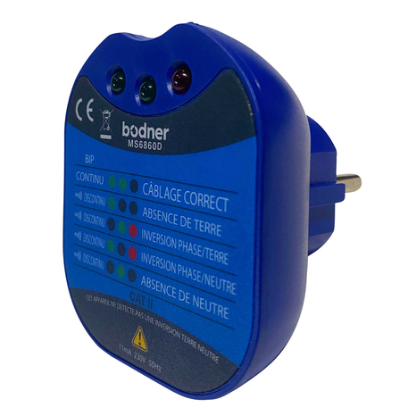 Lot multimètre 18 calibre CAT III / 600 V + Testeur de prises - Brico Dépôt