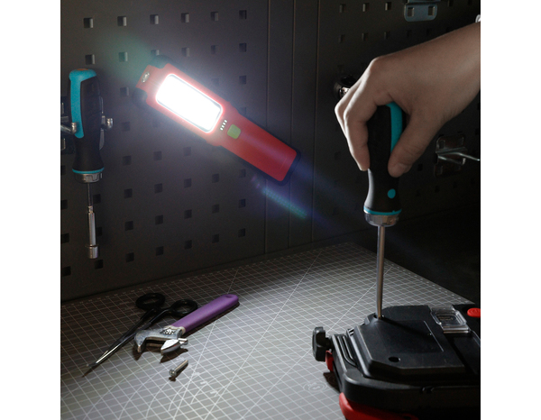 Baladeuse rechargeable USB LED COB - 650 lm - Brico Dépôt