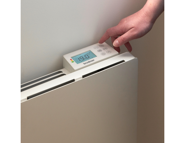 Radiateur céramique à inertie sèche "Meilla" blanc - 1 000 W - Brico Dépôt