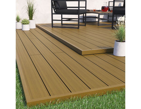 Profilés de finition "Neva Protect" marron - Brico Dépôt