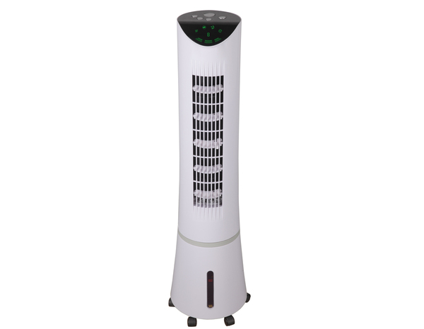 Rafraîchisseur d'air oscillant avec timer 9h - Blanc - Brico Dépôt