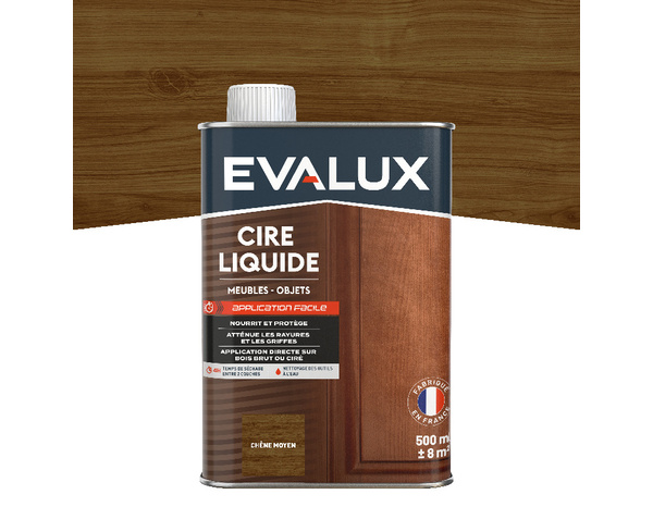 Cire liquide chêne moyen 0,5L - Brico Dépôt