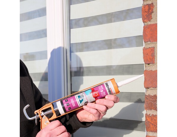 Mastic colle polymère transparent intérieur/extérieur - cartouche 290 ...