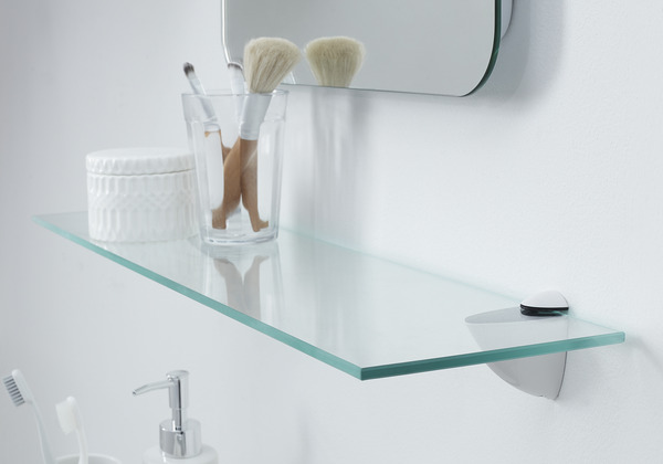 Tablette en verre L. 60 cm - Brico Dépôt