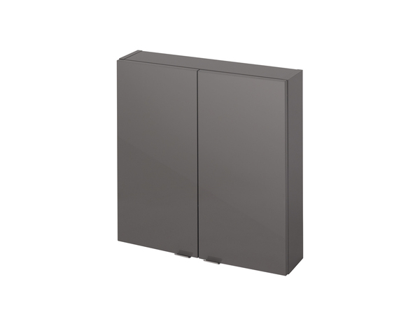 Rangement mural gris taupe Idalie L. 60 x H. 60 x P. 15 cm - Brico Dépôt