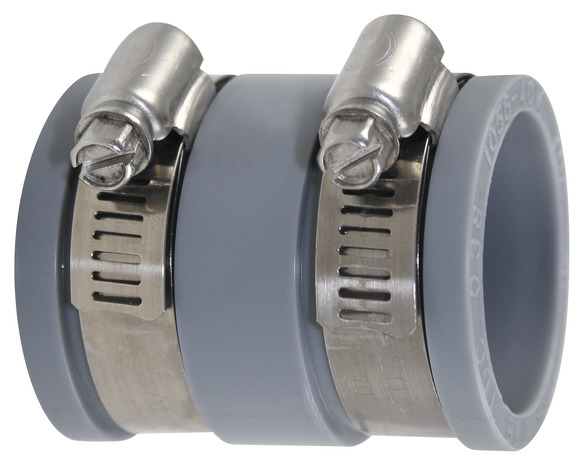 Raccord en PVC pour raccordement multi-matériaux Ø 38/45 30/38 mm ...